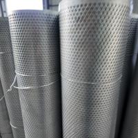 China Perforated Stamped Metal Mesh for Fence Decoration 1m 2m Sizes Galvanized Steel for sale