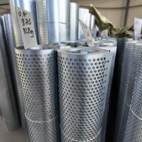 China 1.7mm Thick Galvanized Perforated Metal Coil for Sound Insulation Noise Reduction for sale