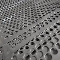 China Custom Round Hole Perforated Stainless Steel Sheet 0.5-3mm for Vibrating Screens for sale