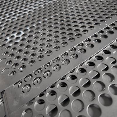 China Custom Round Hole Perforated Stainless Steel Sheet 0.5-3mm for Vibrating Screens for sale