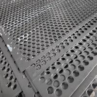 China White Powder Coated Round Hole Decorative Perforated Aluminum Sheet 0.5-3mm for sale