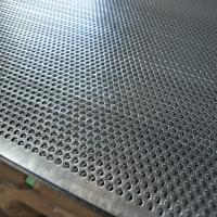 China Custom Galvanized Perforated Sheet Plate For Dust Wind Protection for sale