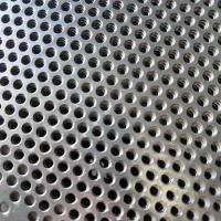 China Custom 0.5-6mm Perforated Steel Plate for Wall Mounted Storage Racks for sale