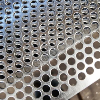 China 2mm Galvanized Perforated Mesh 1.22x2.44m Rustproof Easy Installation for sale