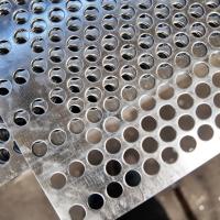China 304 Stainless Steel Perforated Sheet 0.5-3mm Customizable for Filtration for sale