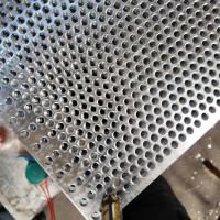 China Round Hole Perforated Steel Grating For Ventilation Equipment for sale