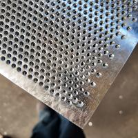 China Round Hole Perforated Steel Grating For Ventilation Equipment for sale