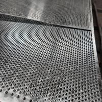China Custom 0.5-6mm Perforated Steel Plate for Wall Mounted Storage Racks for sale