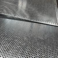 China Custom Special Shaped Hole Decorative Perforated Aluminum Sheet 0.5-3mm Thickness for sale