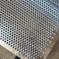 China Galvanized Perforated Fence Panel 1000x2000mm Low Cost Farm Fencing 1.5mm Thick for sale