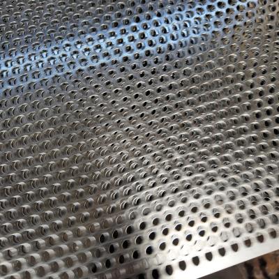 China 316L Stainless Steel Perforated Sheet 1mm Thick UV Resistant Marine Grade for sale