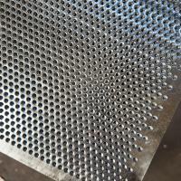 China 0.5-6mm Aluminum Perforated Mesh Decorative Lightweight & Durable for sale