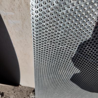 China Galvanized Perforated Mesh With 3mm Hole Diameter For Coal Yard Windbreak for sale