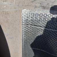 China Square Hole Perforated Metal Sheet 10mm x 10mm Powder Coating Brushed Pickling Steel Stainless Steel for sale
