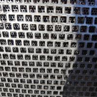 China Square Hole Perforated Metal Sheet 10mm x 10mm Powder Coating Brushed Pickling Steel Stainless Steel for sale