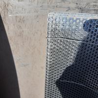 China Square Hole Perforated Metal Sheet 10mm x 10mm Powder Coating Brushed Pickling Steel Stainless Steel for sale