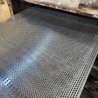 China Stainless Steel Perforated Architectural Panels Mesh 304 1.22x2.44m for European Style for sale