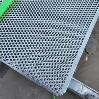 China Galvanized Perforated Fence Panel 1000x2000mm Low Cost Farm Fencing 1.5mm Thick for sale