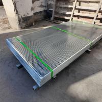 China Thickened Iron Perforated Steel Sheet 5mm Thick 10mm Aperture Heavy Duty Industrial Metal Plate for sale