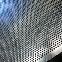 China 3mm Thick Stainless Steel Punched Metal Sheets 3 Holes Per Inch 1.22x2.44m for sale