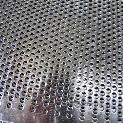 China 20mm Aperture Galvanized Perforated Metal Sheet for Architectural Decoration 1.22x2.44m for sale