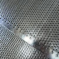 China 20mm Aperture Galvanized Perforated Metal Sheet for Architectural Decoration 1.22x2.44m for sale