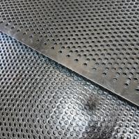 China Thickened Iron Perforated Steel Sheet 5mm Thick 10mm Aperture Heavy Duty Industrial Metal Plate for sale