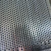 China 20mm Aperture Galvanized Perforated Metal Sheet for Architectural Decoration 1.22x2.44m for sale