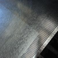China 1mm Galvanized Perforated Mesh Construction Hoarding For Wind Resistance for sale