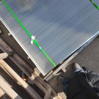 China 5mm Thick Steel Anti Slip Perforated Metal Sheet for Mining Screen 1.22x2.44m for sale