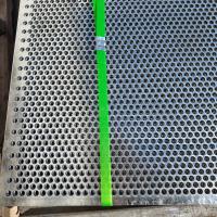 China 5mm Thick Steel Anti Slip Perforated Metal Sheet for Mining Screen 1.22x2.44m for sale