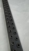 China Black Powder Coated Anti-Slip Perforated Strip for Construction Steps for sale