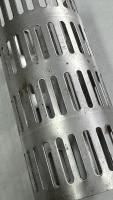 China Stainless Steel Perforated Drum 304/316 Custom Hole Pattern 0.5-3mm Thickness for sale