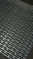 China Oblong Hole Perforated Plate for Ventilation Grilles or Decorative Panels for sale