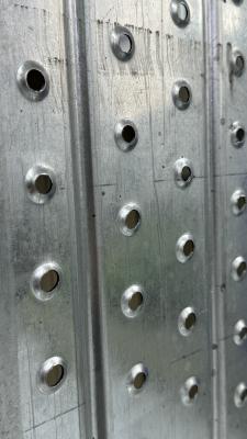 China Custom Galvanized Slotted Steel Perforated Mesh Plate 1.22x2.44m for Stair Treads for sale