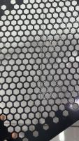 China Galvanized Steel Hexagonal Honeycomb Perforated Metal Sheet 1220x2550mm 1.5mm Thick for sale