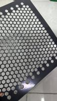 China Galvanized Steel Hexagonal Honeycomb Perforated Metal Sheet 1220x2550mm 1.5mm Thick for sale