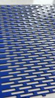 China 1000x2000mm Galvanized Perforated Metal Sheet Customizable Colors for sale