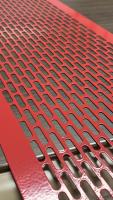 China 1000x2000mm Galvanized Perforated Metal Sheet Customizable Colors for sale