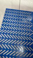 China Galvanized Slotted Metal Sheet Tea Screening Mesh 1000*2000mm for sale