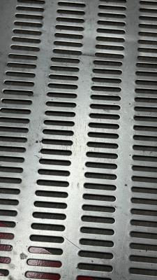 China 304 Stainless Steel Perforated Mesh Bar Grating for Winemaking Cooling Bed 1.22x2.44m for sale