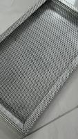 China Custom Bent Perforated Metal Plate 0.5-3mm Thickness for Architectural Decoration and Industrial Use for sale