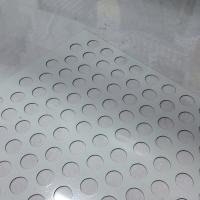 China Perforated Stainless Steel Sheet 1.5mm Holes 304 316 Food Grade Mesh Covers for sale
