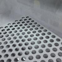 China Rust resistance 3mm Thick Perforated Steel Grating For Mining Screening for sale