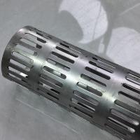 China Stainless Steel Perforated Mesh Cylinder 304 316 for Chemical Catalyst Filtration 0.5-3mm for sale