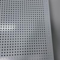 China Rust resistance 3mm Thick Perforated Steel Grating For Mining Screening for sale