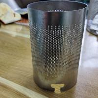 China Custom Micro Hole Perforated Filter Cylinder 0.2mm Stainless Steel 304 316L for sale