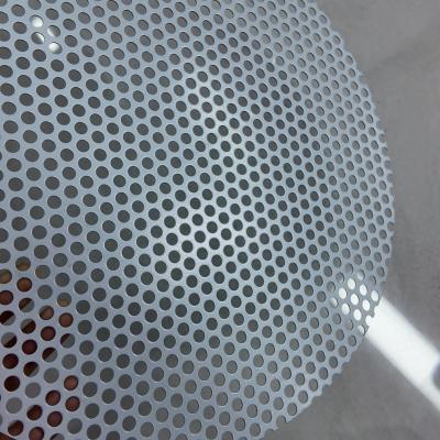 China 1000x2000mm Perforated Steel Sheet 3mm Thick Galvanized for Loudspeaker Grille for sale