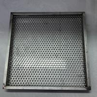 China Custom Bent Perforated Metal Plate 0.5-3mm Thickness for Architectural Decoration and Industrial Use for sale