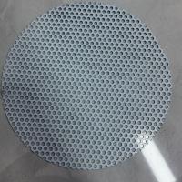 China Custom Round Stainless Steel Perforated Filter Screen Plate 304 316L 0.5-3mm for sale